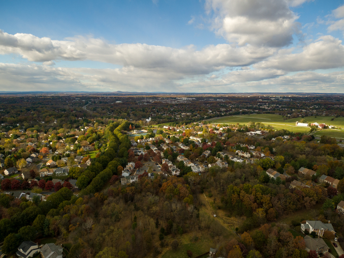 Aerial view of Rockville and Gaithersburg | Rod Miller HVAC - Air ... Aerial view of Rockville and Gaithersburg | Rod Miller HVAC - Air ...